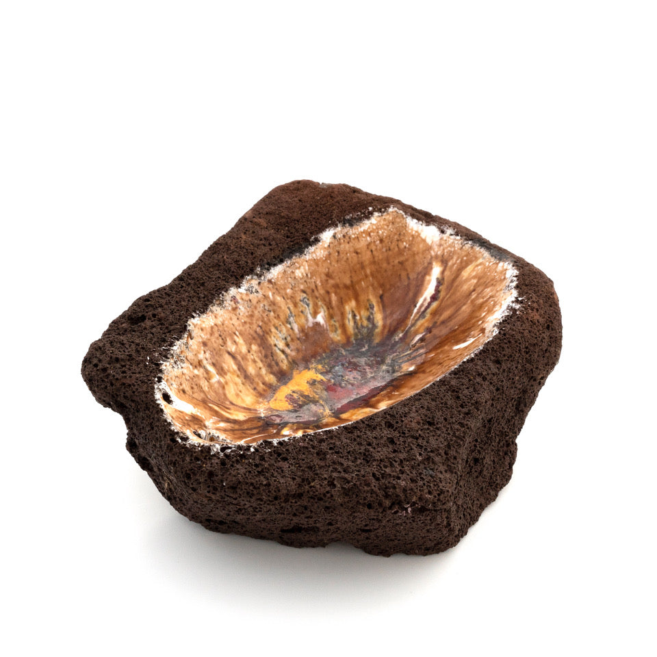 French Glazed Lava Rock Vide Poche – The Window
