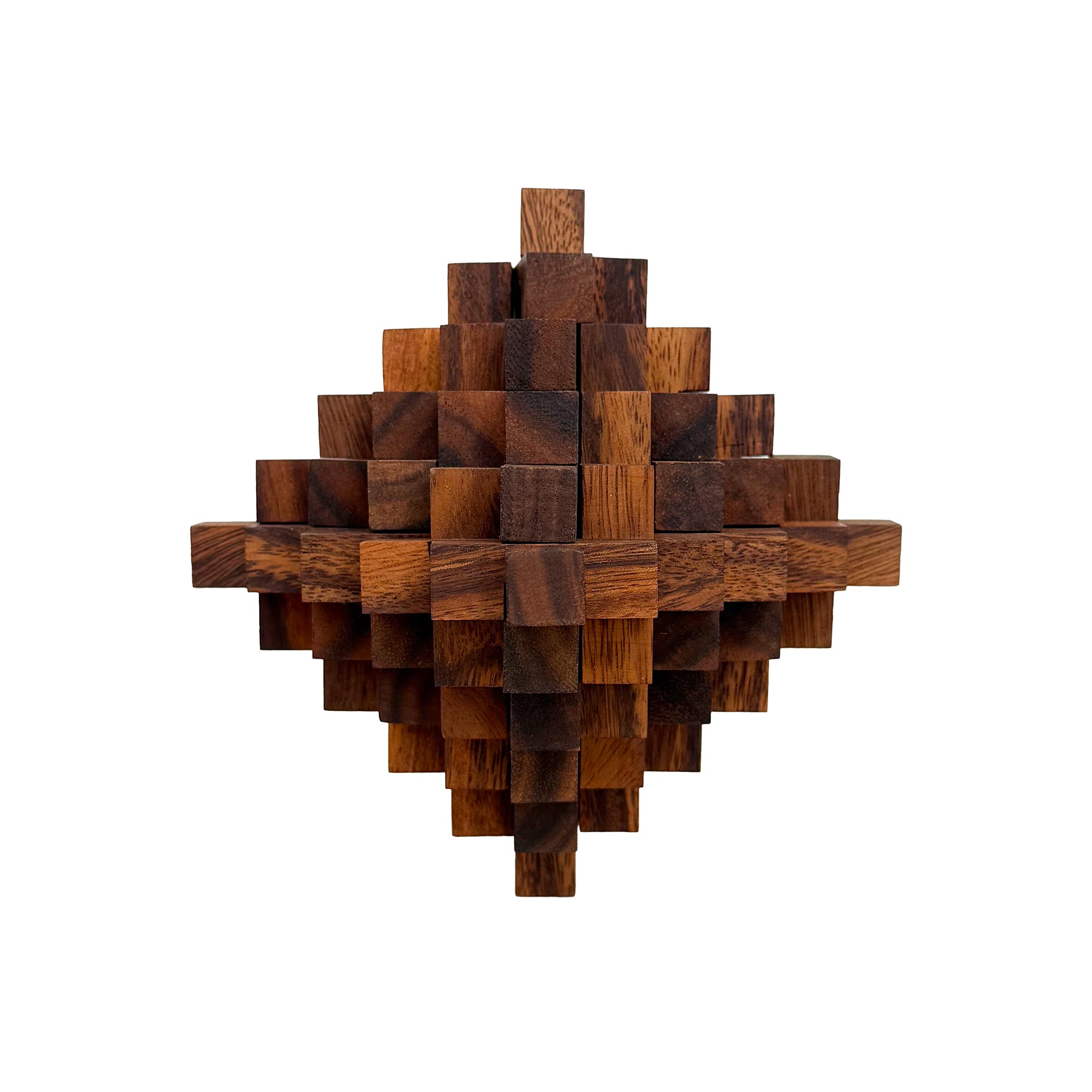 Geometric Wood Puzzle – The Window