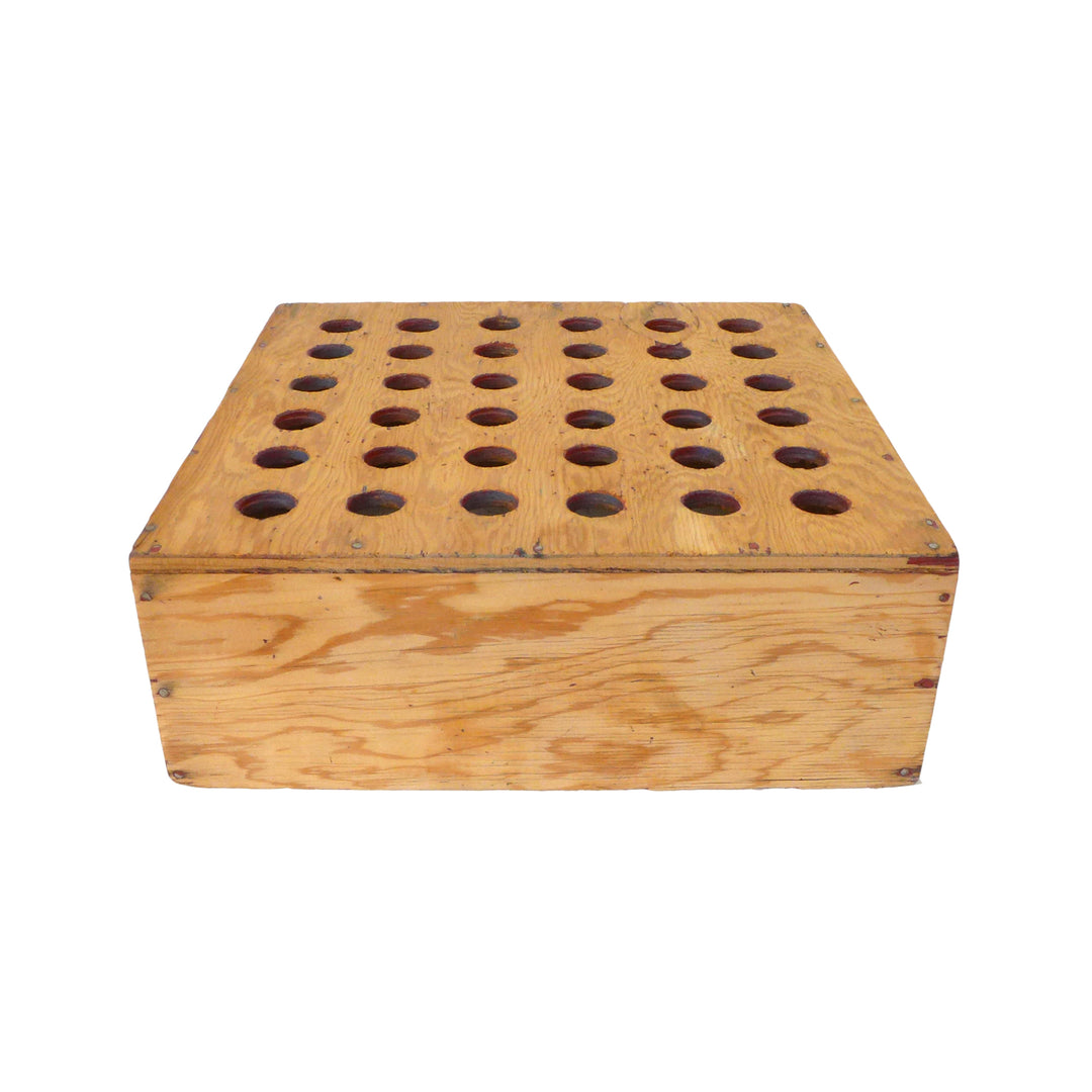 Primitive Perforated Plywood Display Box – The Window