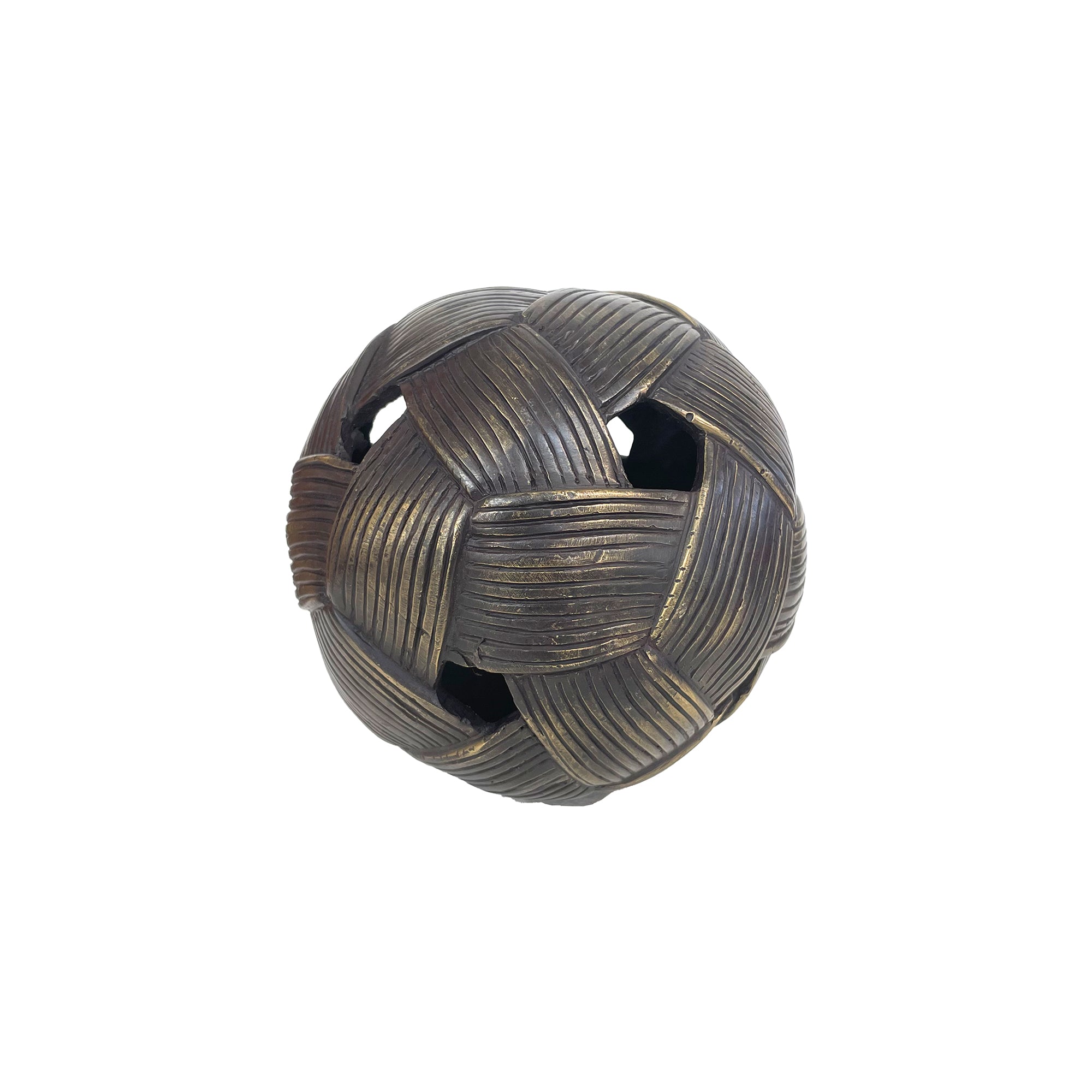 Woven Cast Bronze Ball – The Window